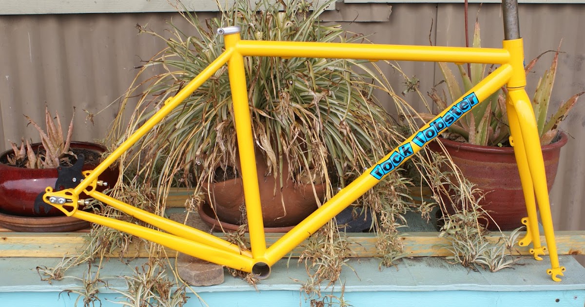 what's up in Santa Cruz: Single speed steel CX frame and fork for Idaho