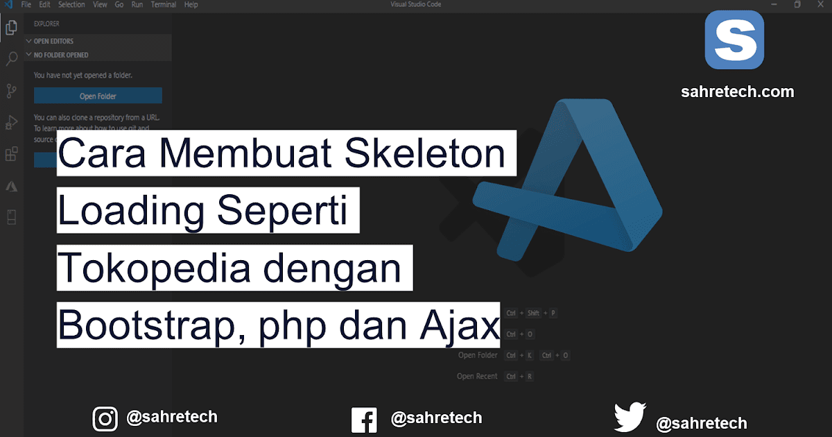 Cara Membuat Skeleton Loading Seperti Tokopedia dengan Bootstrap, php ...