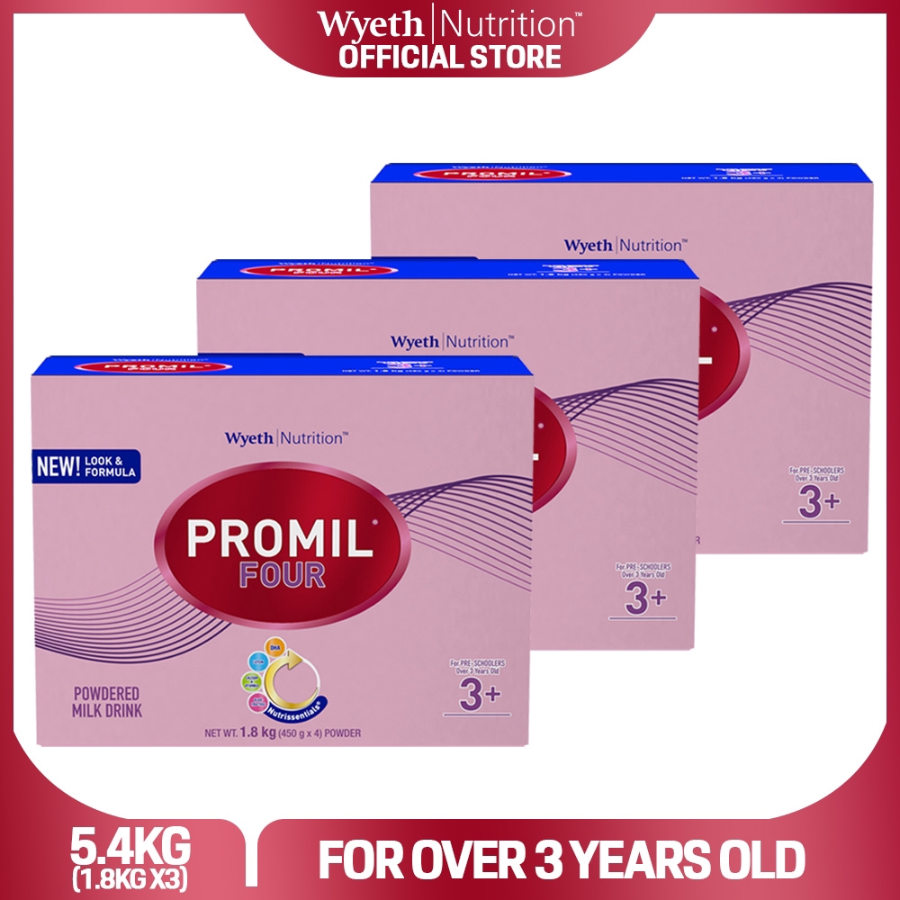PROMIL® FOUR with essential nutrients for children aged 3+. At Shopee ...