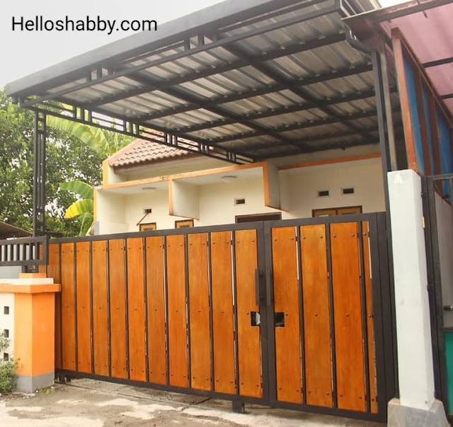 Inspirasi Pagar Woodplank Rumah Minimalis Modern ~ HelloShabby.com ...