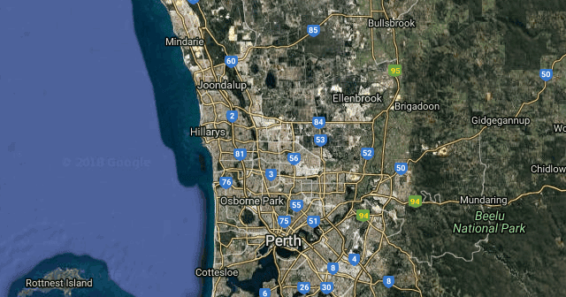 Perth Map Free Download