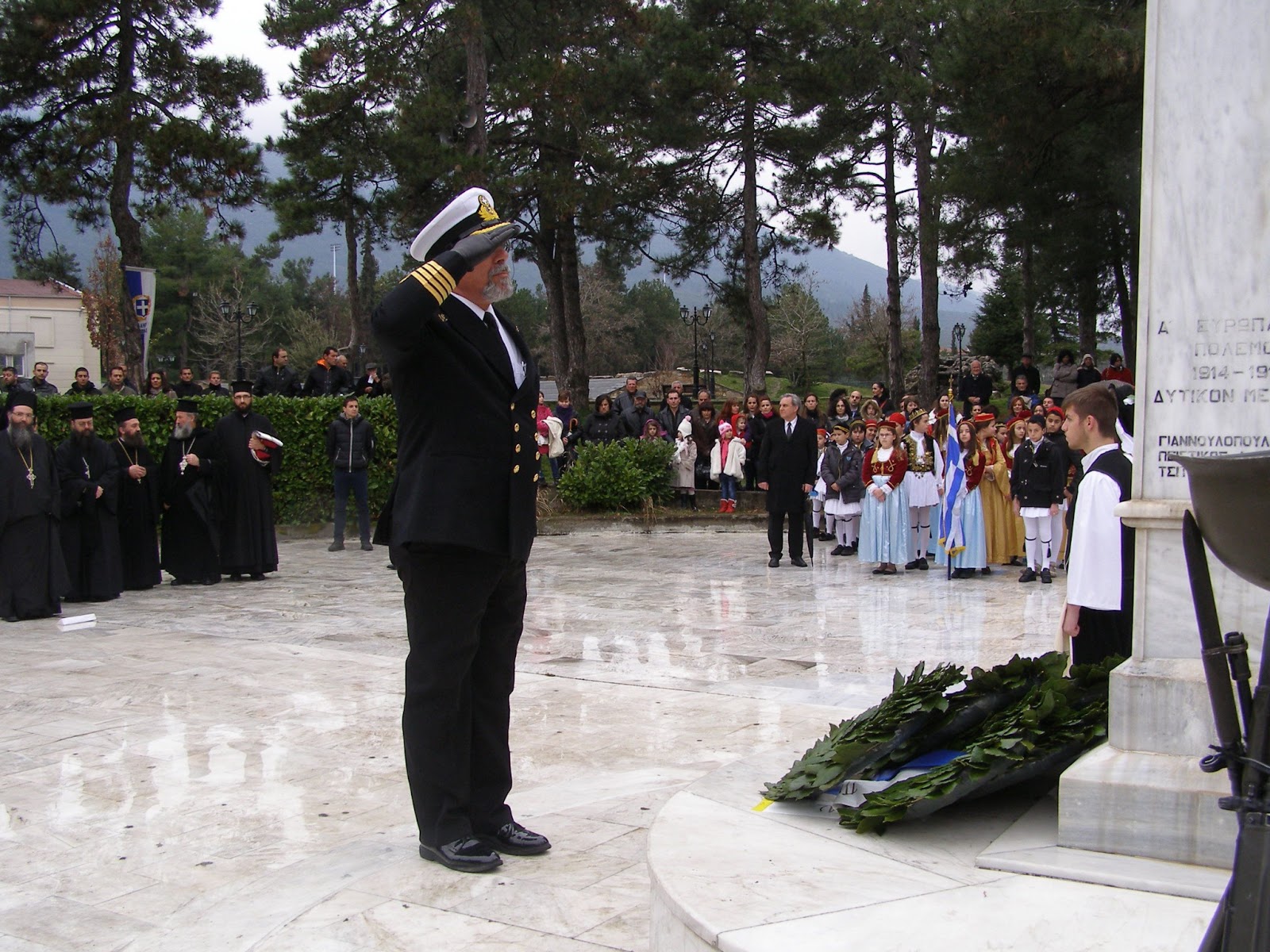 ΛΕΥΤΕΡΙΑ: ΣΤΙΓΜΙΟΤΥΠΑ ΑΠΟ ΤΟΝ ΕΟΡΤΑΣΜΟ ΤΗΣ ΕΠΑΝΑΣΤΑΣΗΣ ΤΟΥ ΟΛΥΜΠΟΥ ΣΤΟ ...