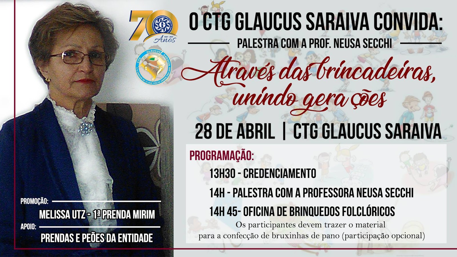 Tradição, Folclore e Cultura Gaúcha: Neusa Secchi no CTG Glaucus ...