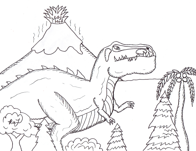 Coloring Pages Gigantosaurus Coloring Pages