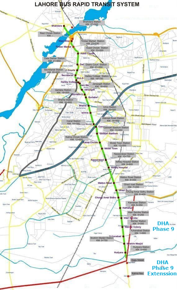 Tanvir Akhtar: Lahore Metro Bus System