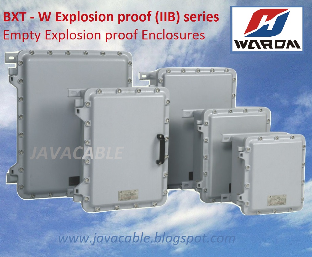JAVA CABLE CENTER: WAROM JUNCTION BOX BXT-W Series Explosion Proof ...