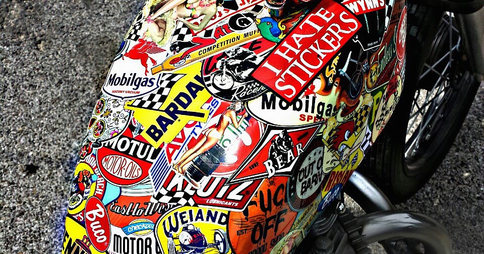 Mercenary Garage : Stickerbomb