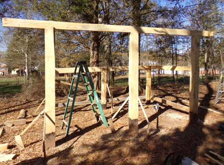 5 Acres & A Dream: Buck Barn Progress