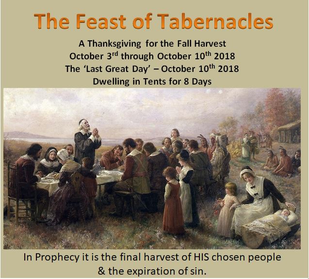 Our Father's Kingdom of America: The Christian Feast of Tabernacles