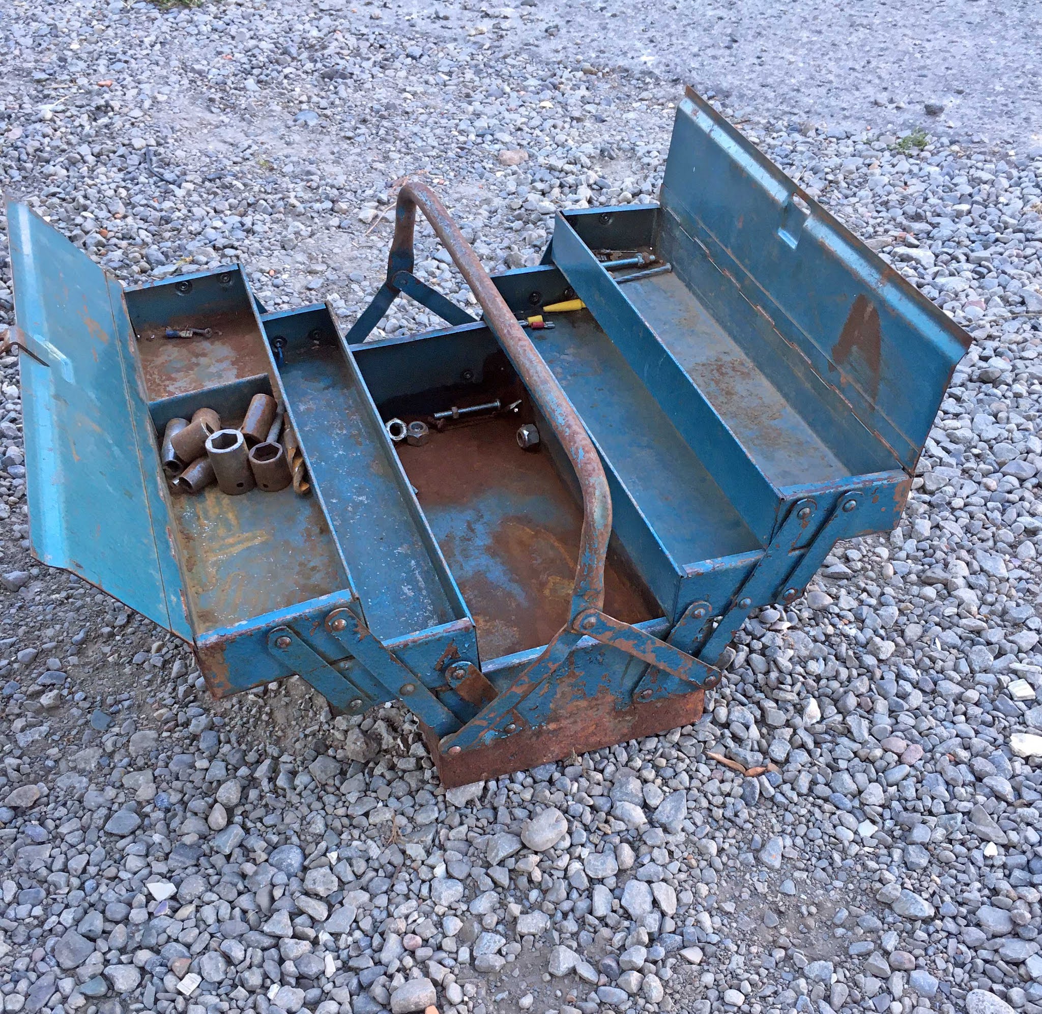 Progress is fine, but it's gone on for too long.: Expanding toolbox find