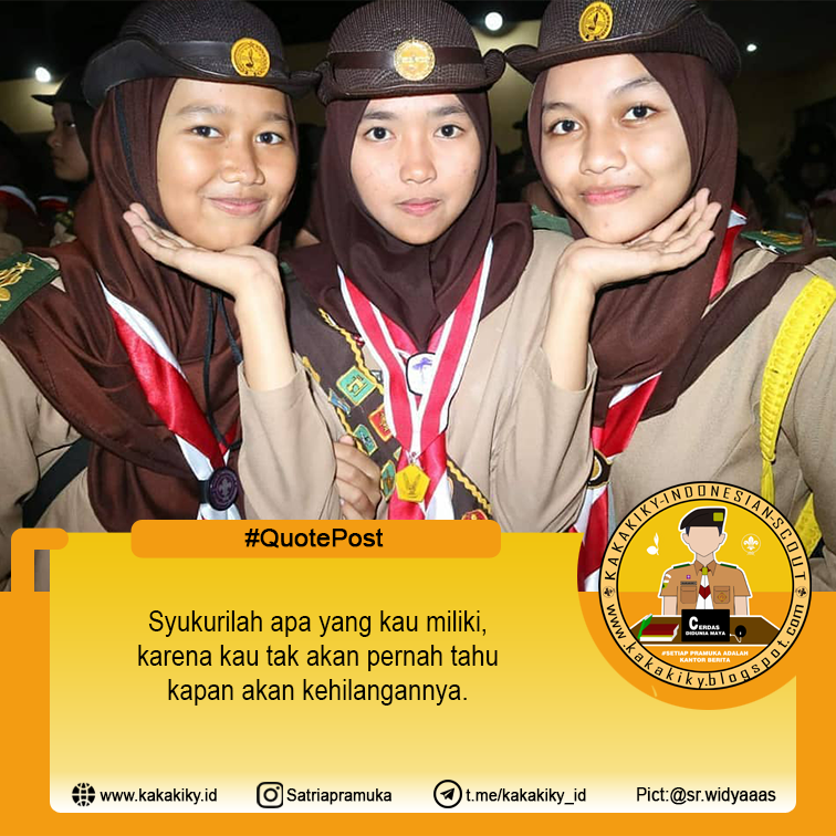 10 kumpulan gambar kata mutiara dan bijak Pramuka Part 2 - KakaKiky ...