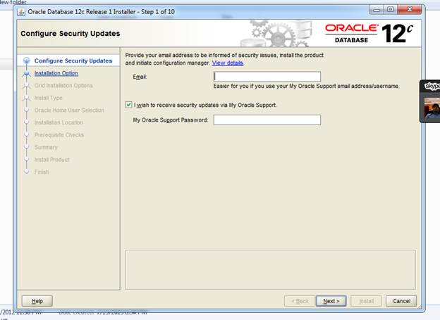Oracle Database 12c Installation Step By Step ~ Datawarehouse Architect