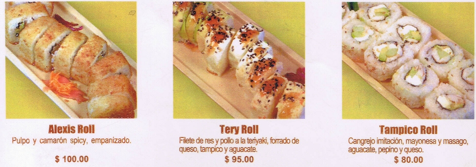 ORIGAMI EXPRESS: MENU