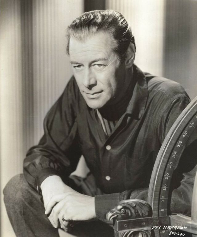 35 Vintage Photos of Rex Harrison From Between the 1940s and ’60s ...