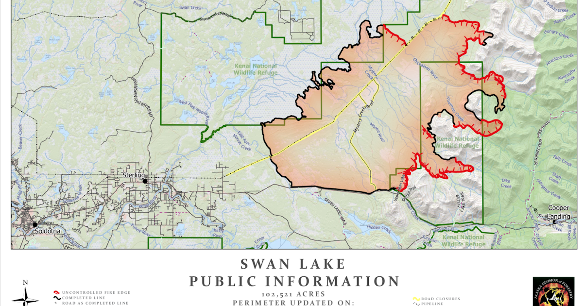 KPB Joint Information Center: Public Information Map for Swan Lake ...