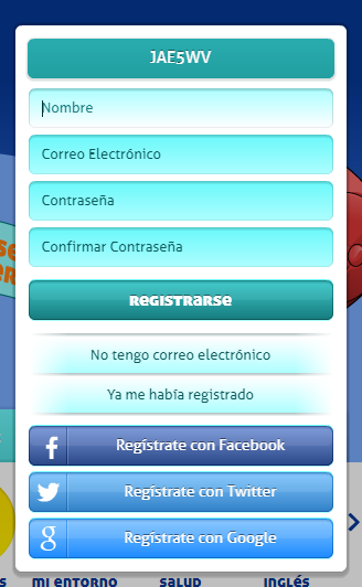 Informática para Primaria: Registro en Educare Digital