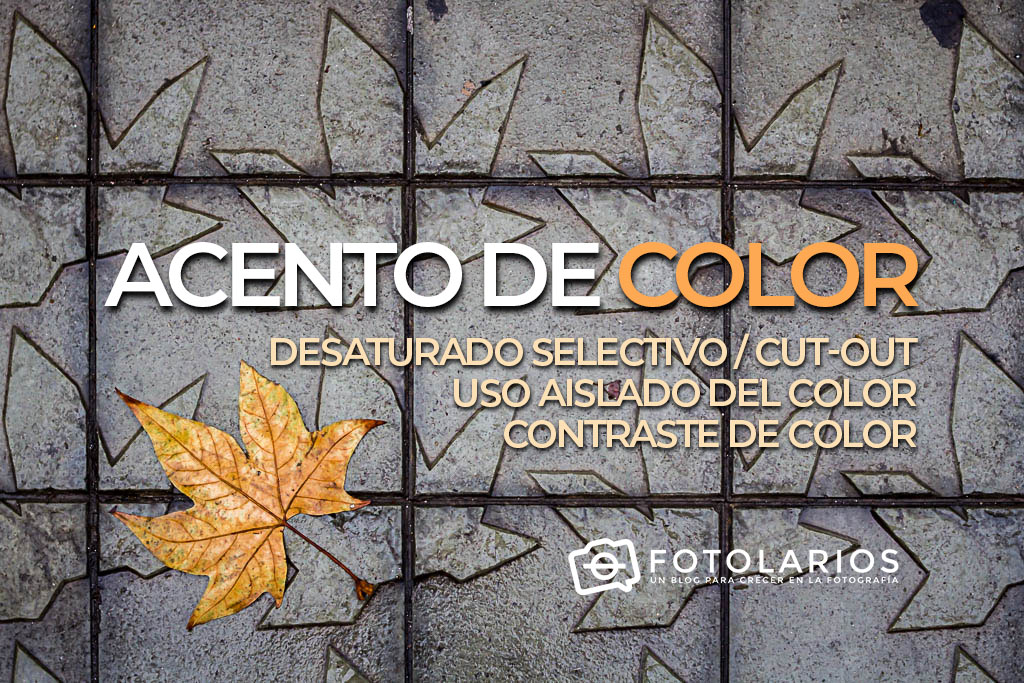 Acento de color, una llamada de atención en tus fotos - Fotolarios