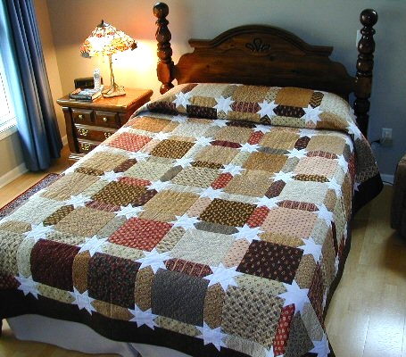 Quilting Land: Morning Star Quilt
