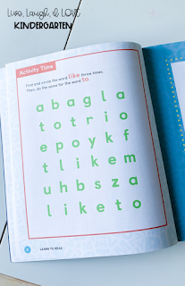 After each story, there is a writing activity and a coloring type ...