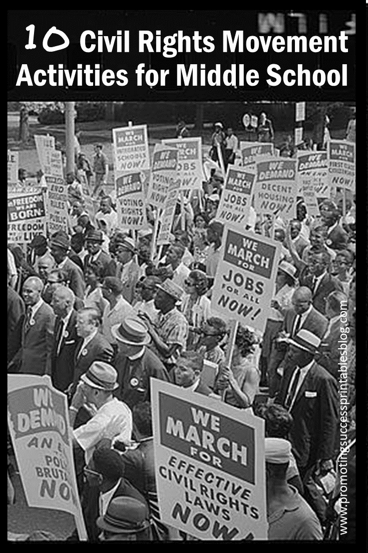 Civil Rights Movement Classroom Activities at John Mcfadden blog