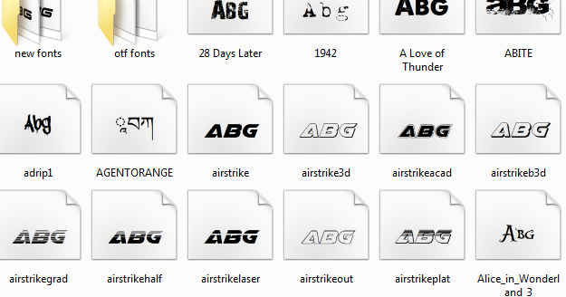 500+ fonts packs free downloads By Aju photoshop