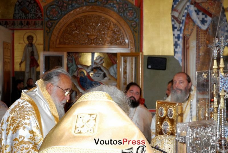 VOUTOSPRESS.GR: Δευτέρα 20 Οκτωβρίου, εορτάστηκε η μνήμη του εν αγιοις ...