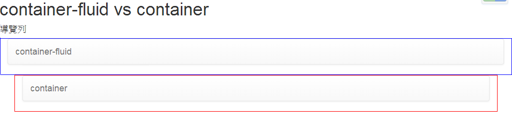 Bootstrap3.2.0 起首用container還是container-fliud？