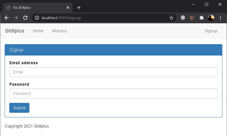 Implementasi POST method – Membuat Form – SkillPlus