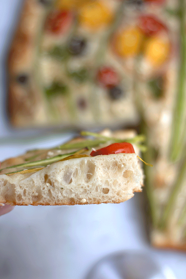 Focaccia fiorita