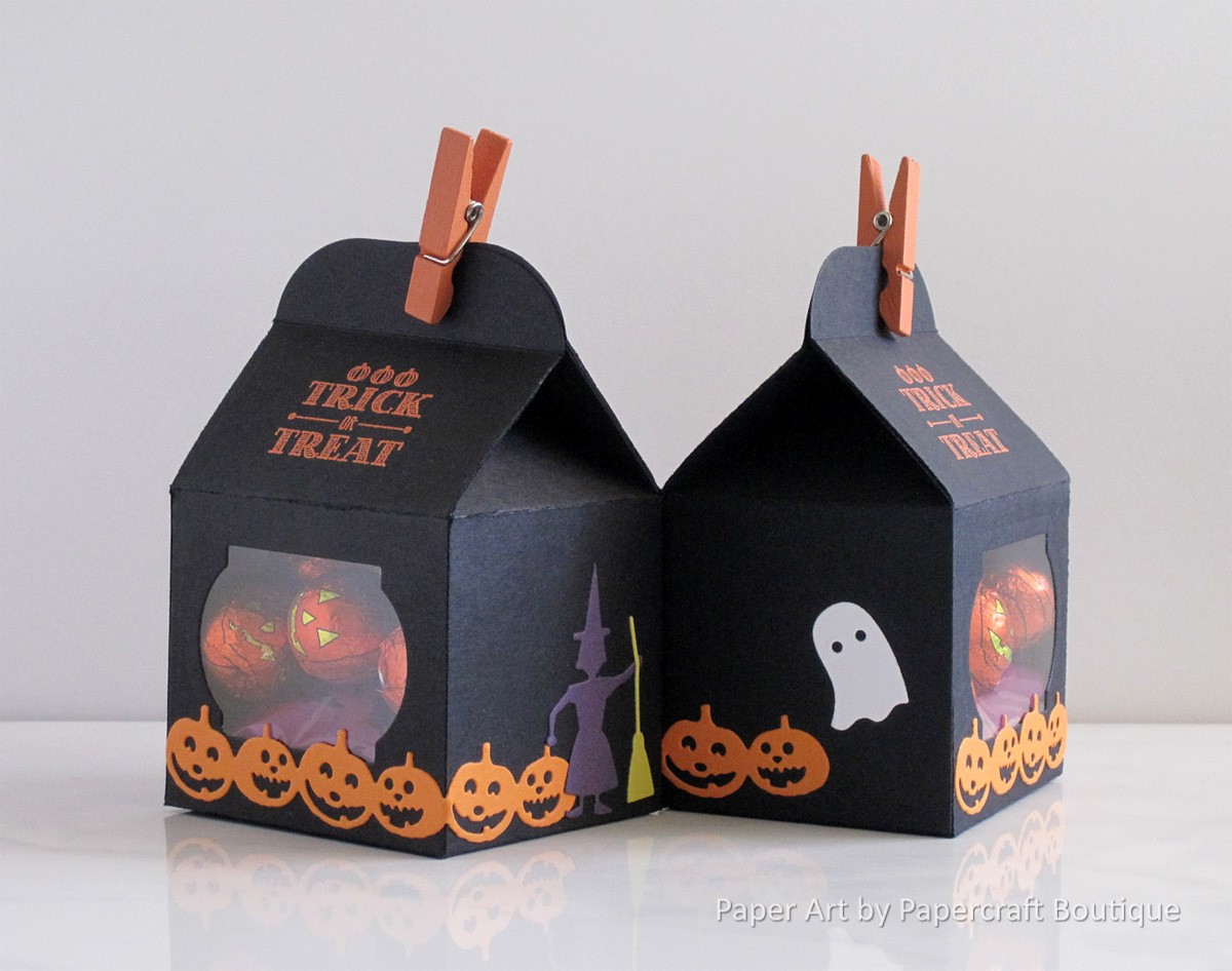 Papercraft Boutique: Halloween Treat Box