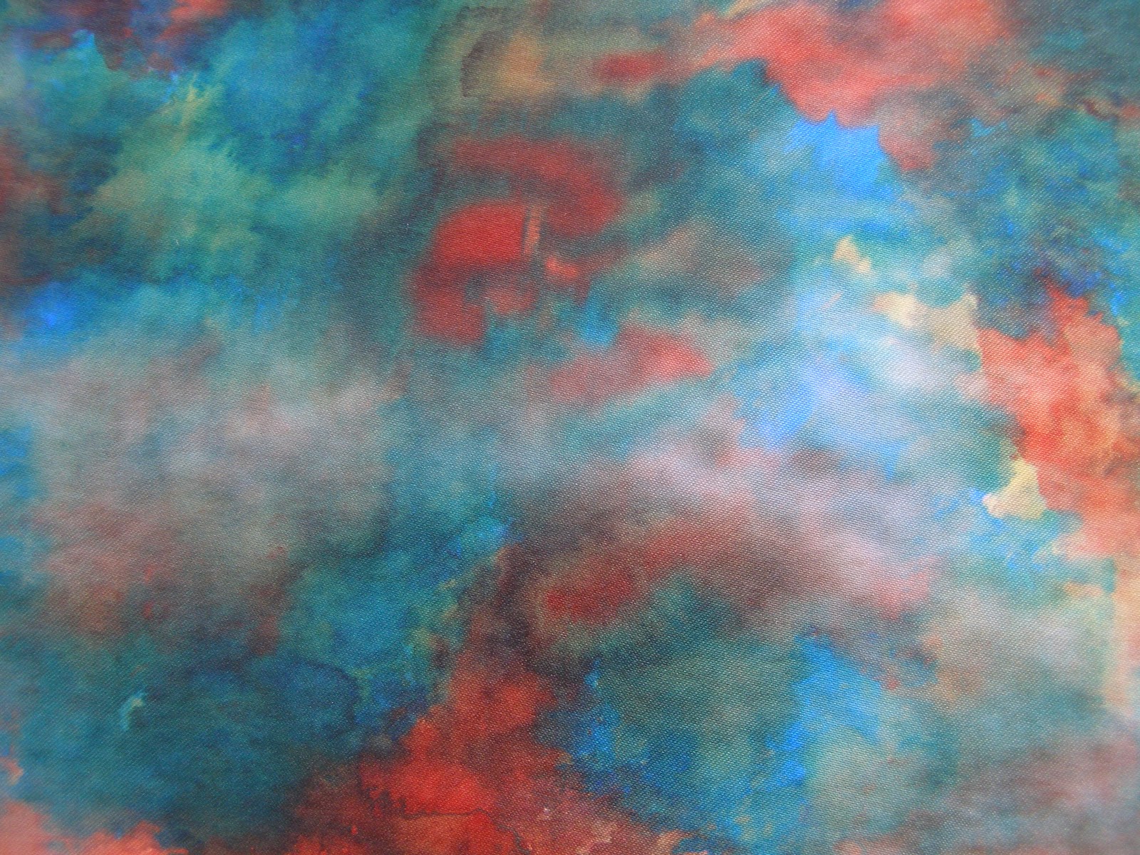 Liz Benjeddi Textile Art: Module 1 Chapter 1 Transfer Paint Experiments ...