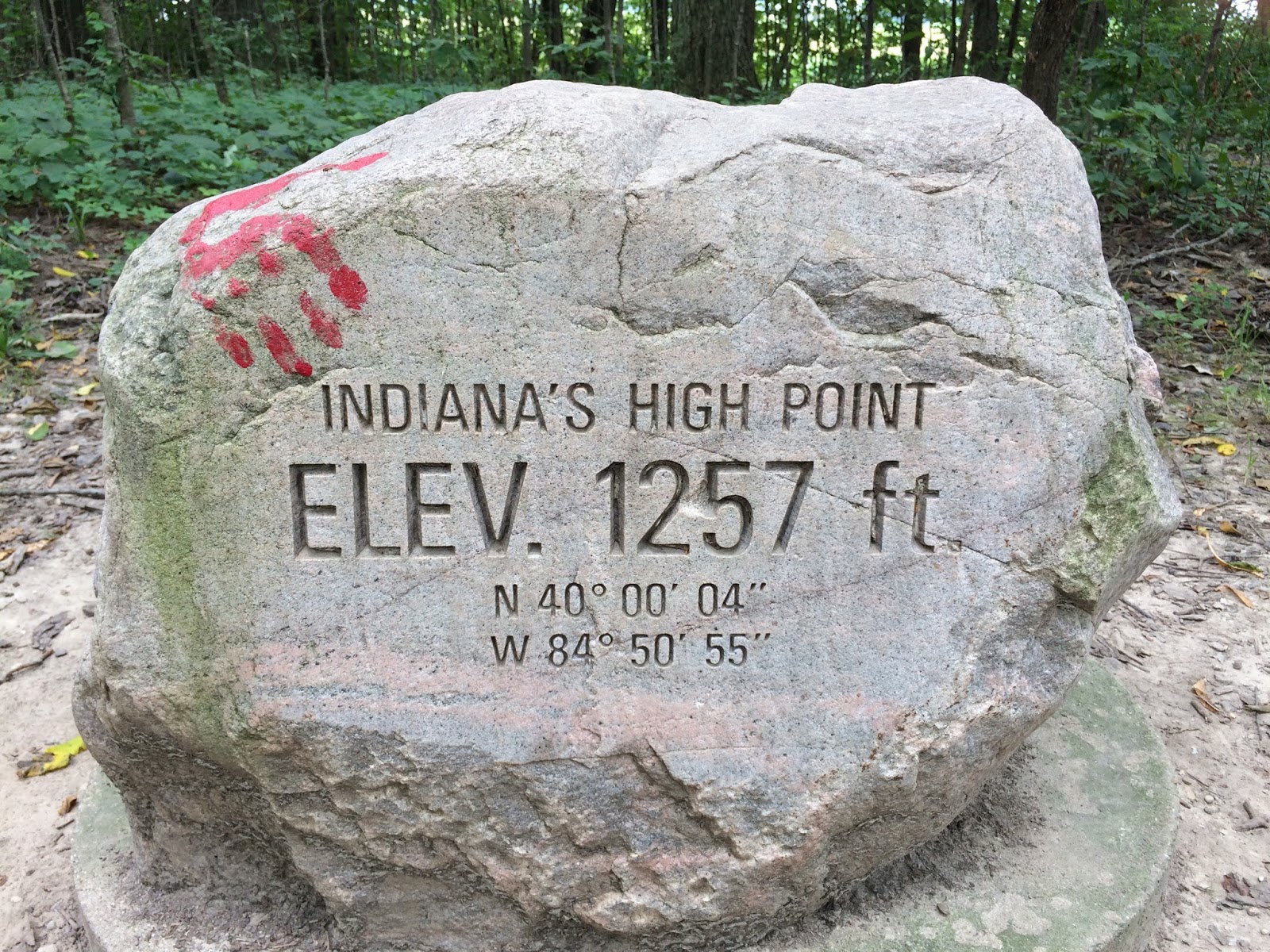 Agile Trekker: Hoosier Hill, Indiana State High Point