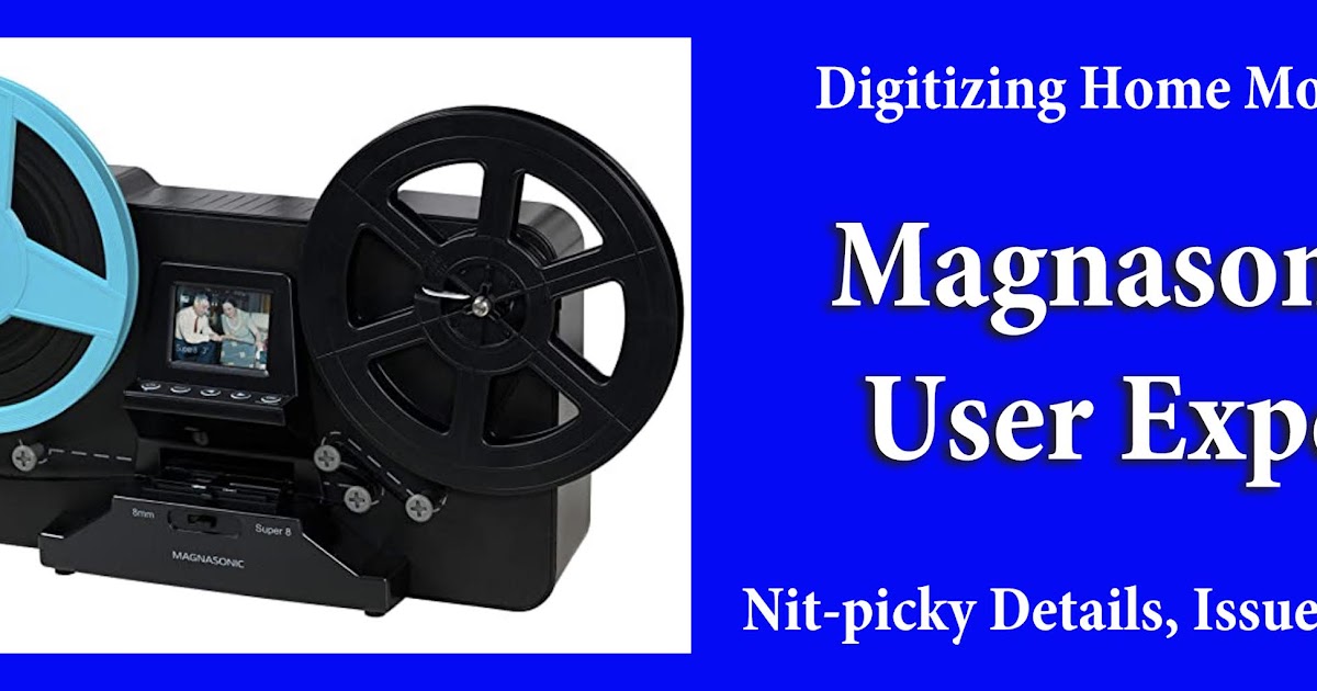 William M Dean - Slices of Laugh: Magnasonic FS81 User Experience - Nit ...