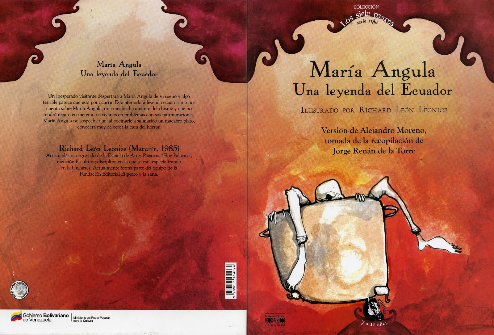 dibujo: María Angula, una leyenda del Ecuador, ilustrado por Richard ...