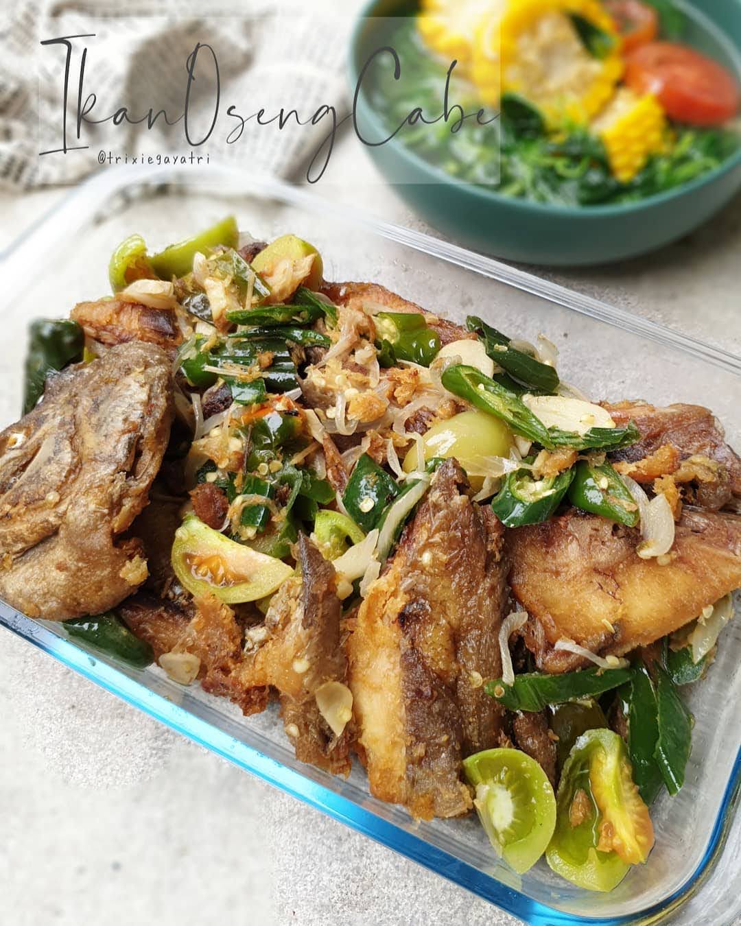 IKAN OSENG CABE - Resep Masakan nusantara