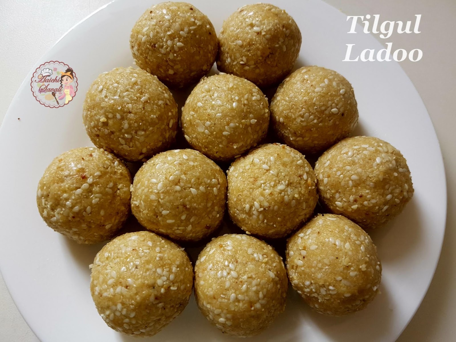 Tilgul Ladoo | Til ke Laddu | Crunchy, Gluten-free Sesame Seeds ...