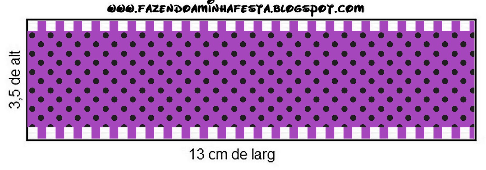 Black Polka Dots in Purple: Free Printable Candy Bar Labels. | Oh My ...