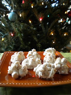 White Chocolate Peanut Crunch Clusters - Treats With a Twist