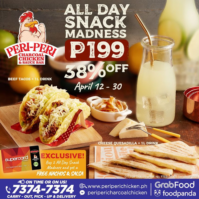 Manila Shopper: Peri-Peri Charcoal Chicken & Sauce Bar Ongoing Promos
