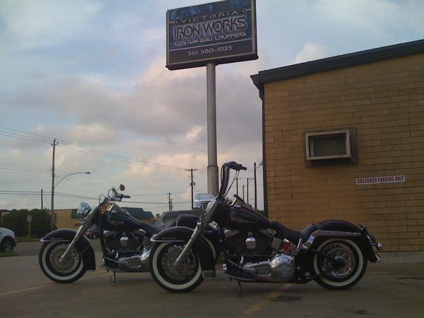 Victoria Iron Works Motorcycle Shop
