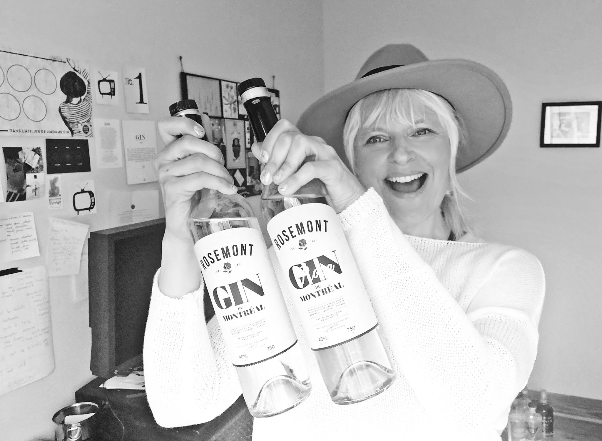 Entrevue de Madame Gin Radio au 98.5 avec Louis Lacroix