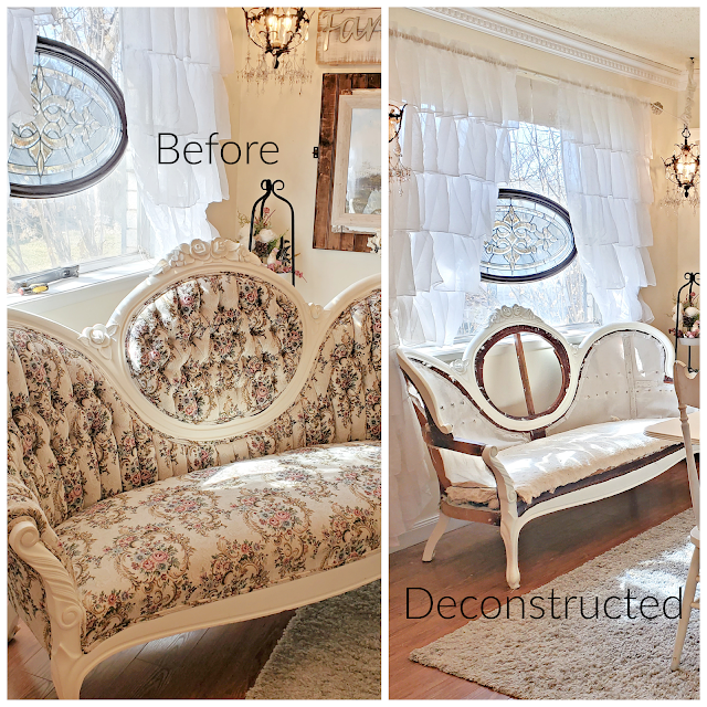 Penny's Vintage Home: Deconstructed Sofa