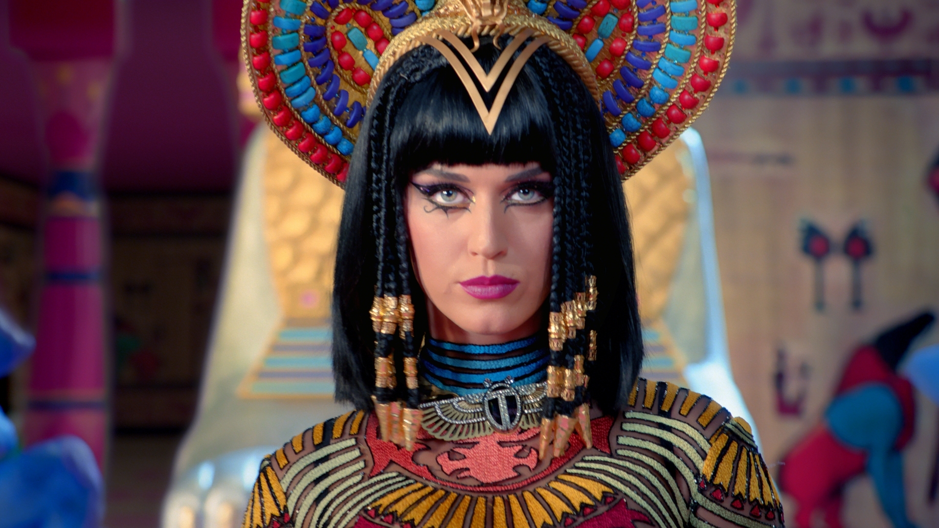 Katy Perry a lo Cleopatra Full HD en Fondos 1080
