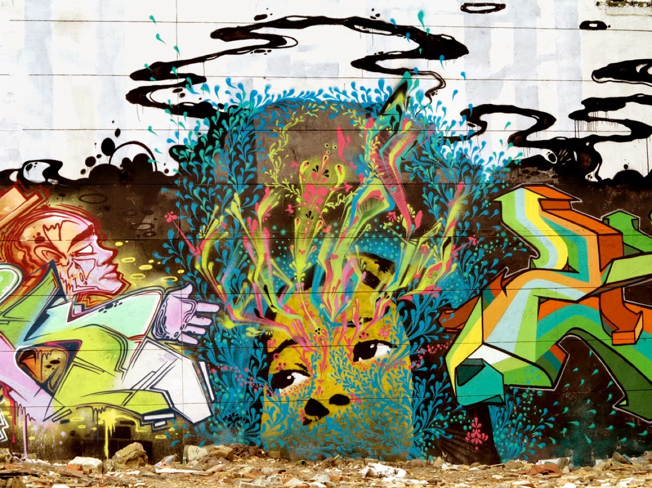 Stinkfish New Collaborations – Bogota, Colombia – StreetArtNews