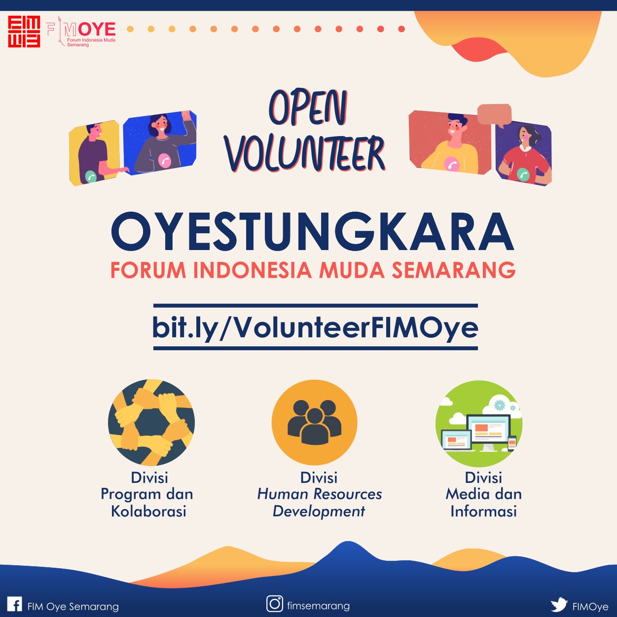 Open Volunteer Forum Indonesia Muda Semarang 2021 - Campusnesia.co.id