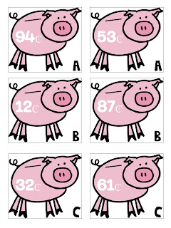 Classroom Freebies Too: Double Digit Addition & Subtraction {with money}