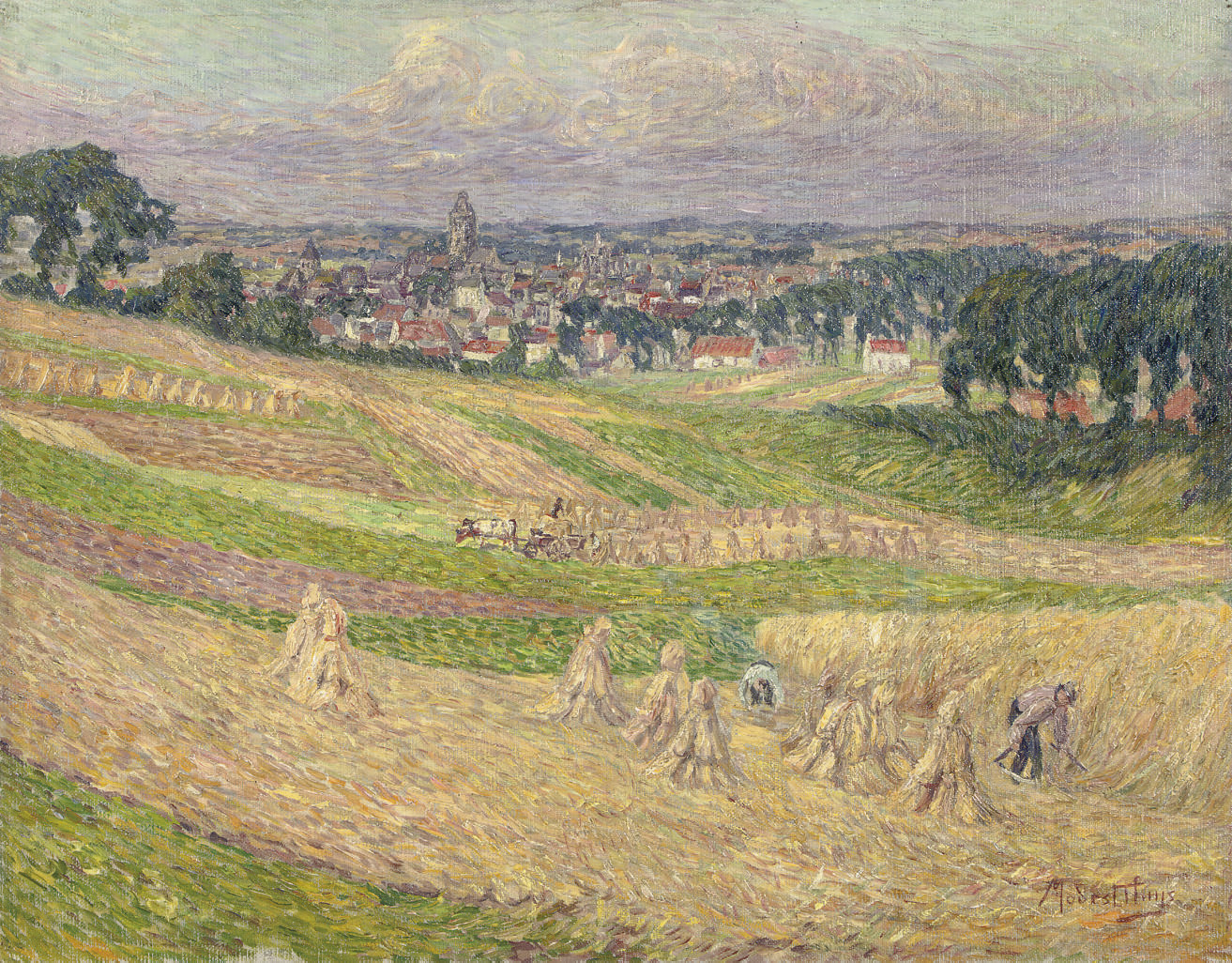 Modest Huys (1874-1932) | Luminist painter | Tutt'Art@ | Masterpieces