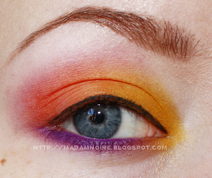 Madam Noire Makeup Studio: Tutorial: Sunrise