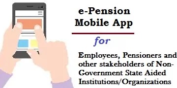 e-Pension Mobile App for Pensioners and other stakeholders
