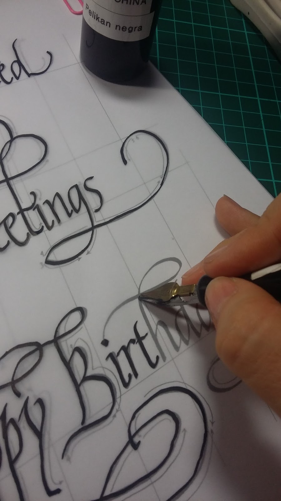 Caligrafía-Mónica Arcila R. Básica-Artística-Creativa Calligraphy for ...